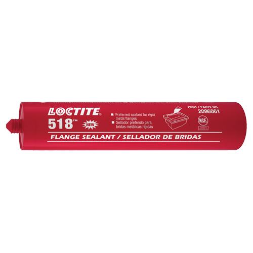 Loctite 518 Flange Sealant, Cartridge, Red | Consource