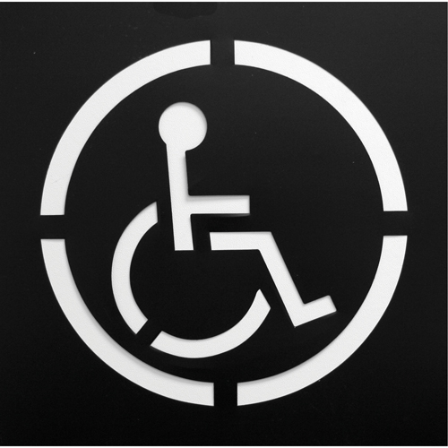 C.H. Hanson Safety Sign Stencils, English, 15.5" x 15.5" | Consource