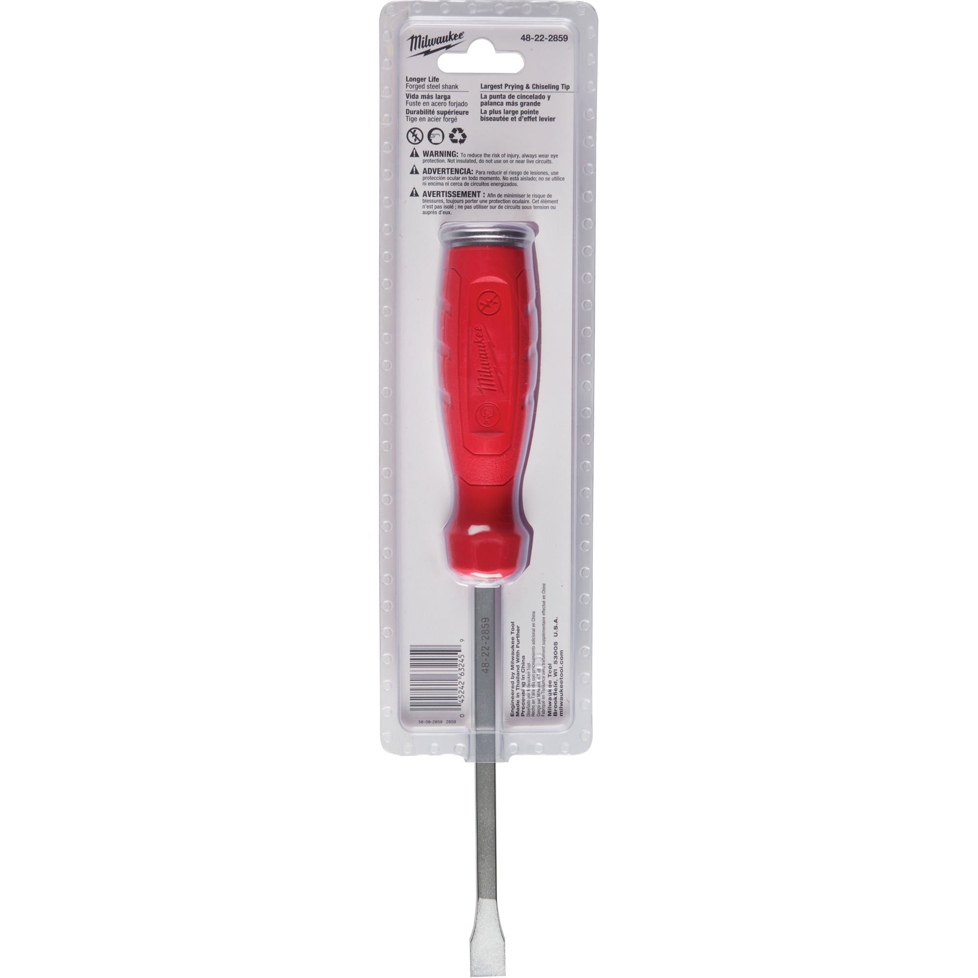 Milwaukee Demolition Driver, 5/16", 11-1/4" L, Plastic Handle UAV556 ...